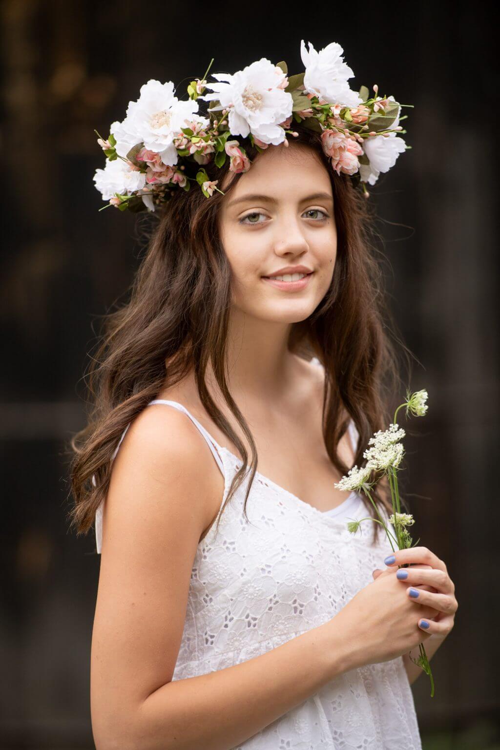 Flower Crown Portraits - CT Portrait Photographer The Tribe New Milford CT